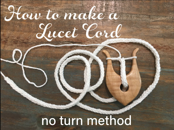 Making lucet cord – Critters and Craft