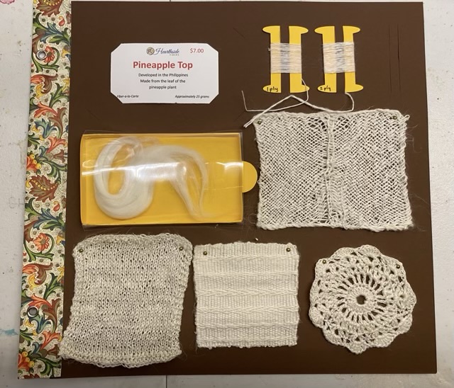 Fiber page: Pineapple fiber – Critters and Craft