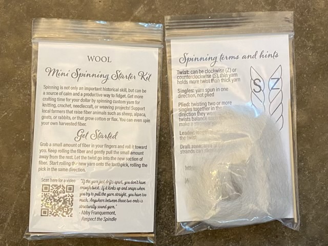 Mini spinning kits – Critters and Craft